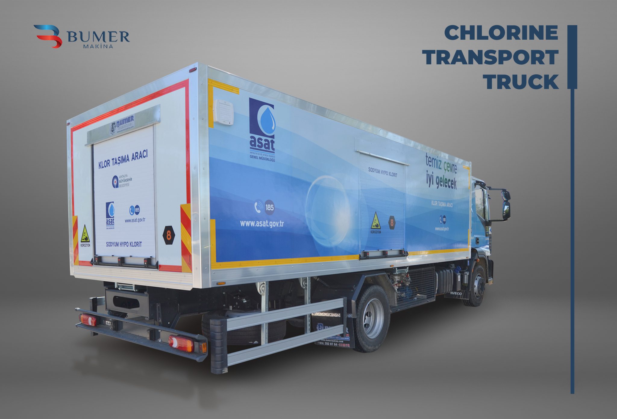 Chlorine Transport Vehicle - Bumer Makina