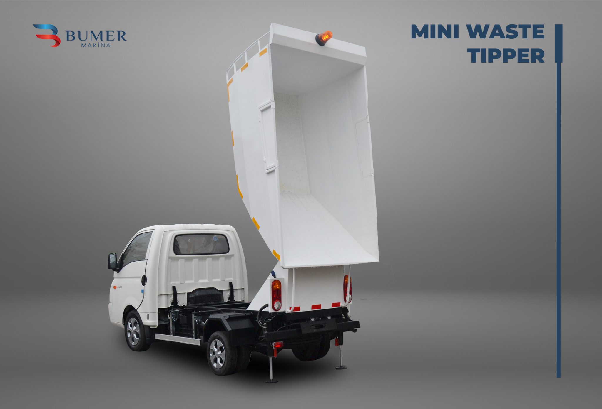 Mini Garbage Tipper - Bumer Makina