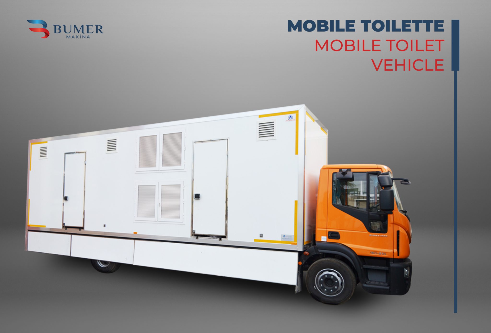 Mobil Toilette - Bumer Makina